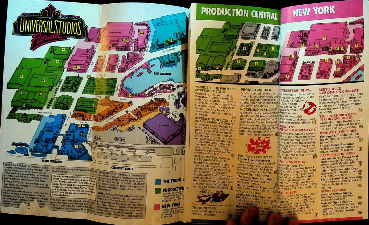 Universal Studios Official Studio Guide Brochure 1982 – Papergoy