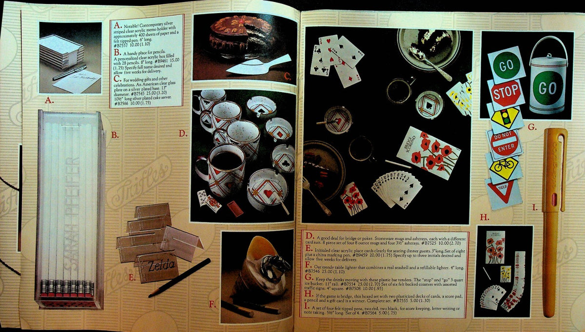 Trifles Catalog Summer 1977 Dallas Texas – Papergoy