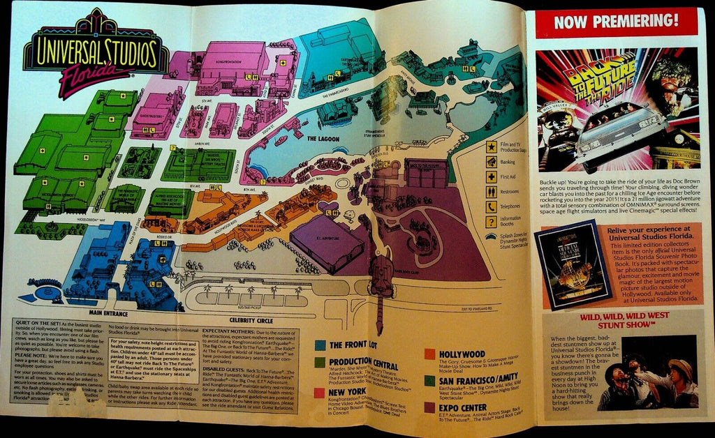 Universal Studios Official Studio Guide Brochure 1982 – Papergoy