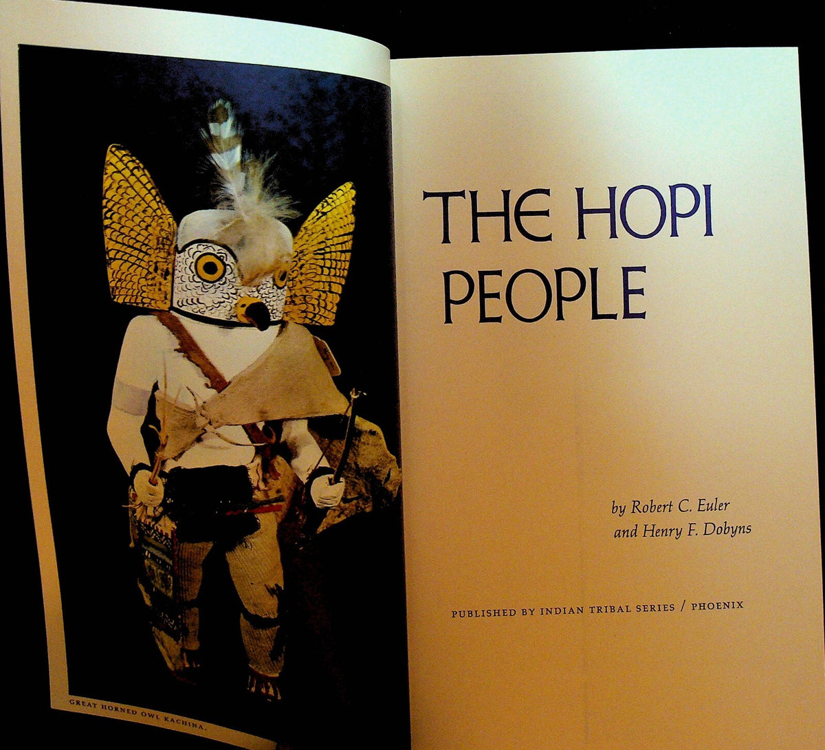 The Hopi People by Robert Euler Henry Dobyns SC Limited Edition 1971 S ...