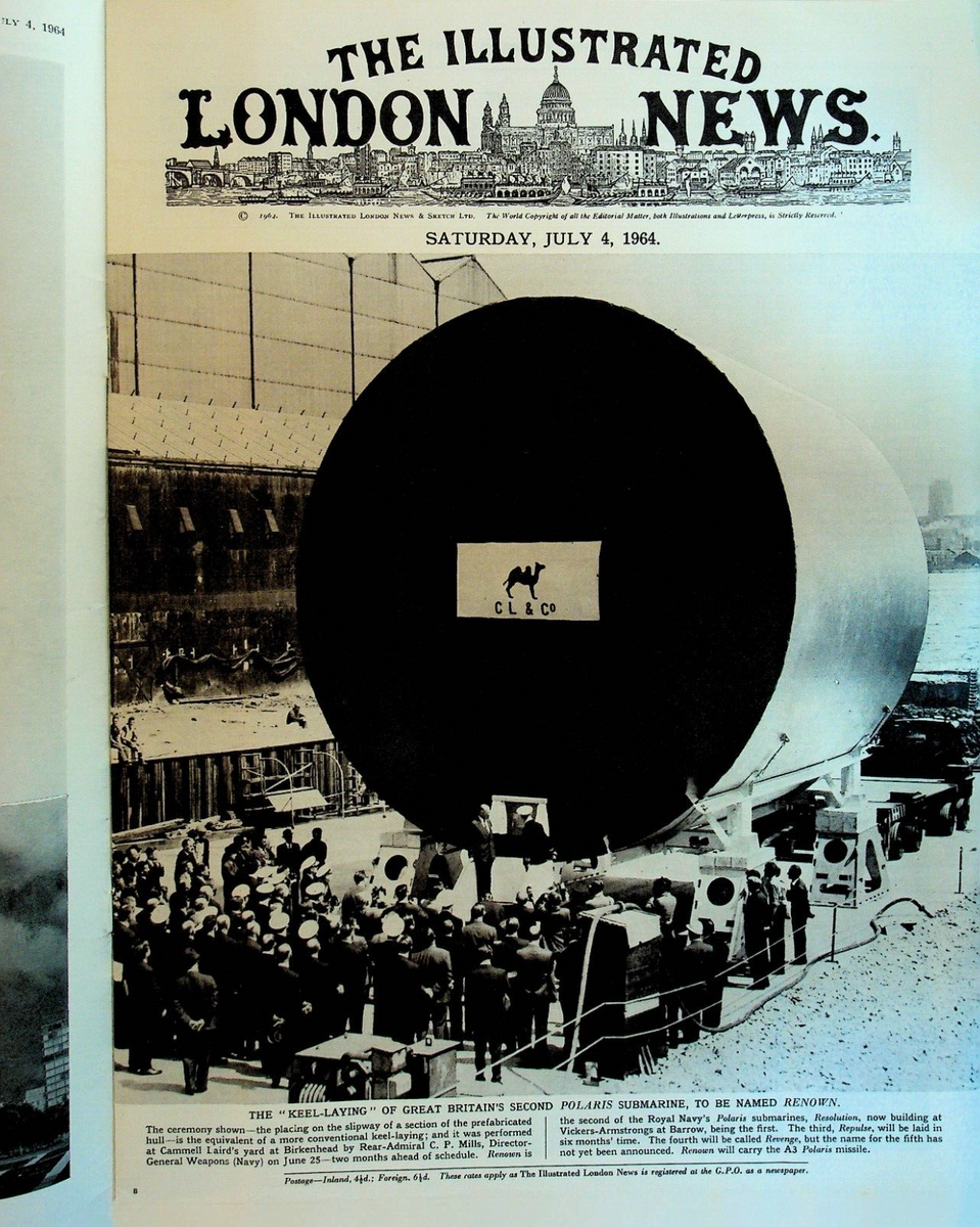 Illustrated London News July 4 1964 Wimbledon Tennis World Trade Cente ...
