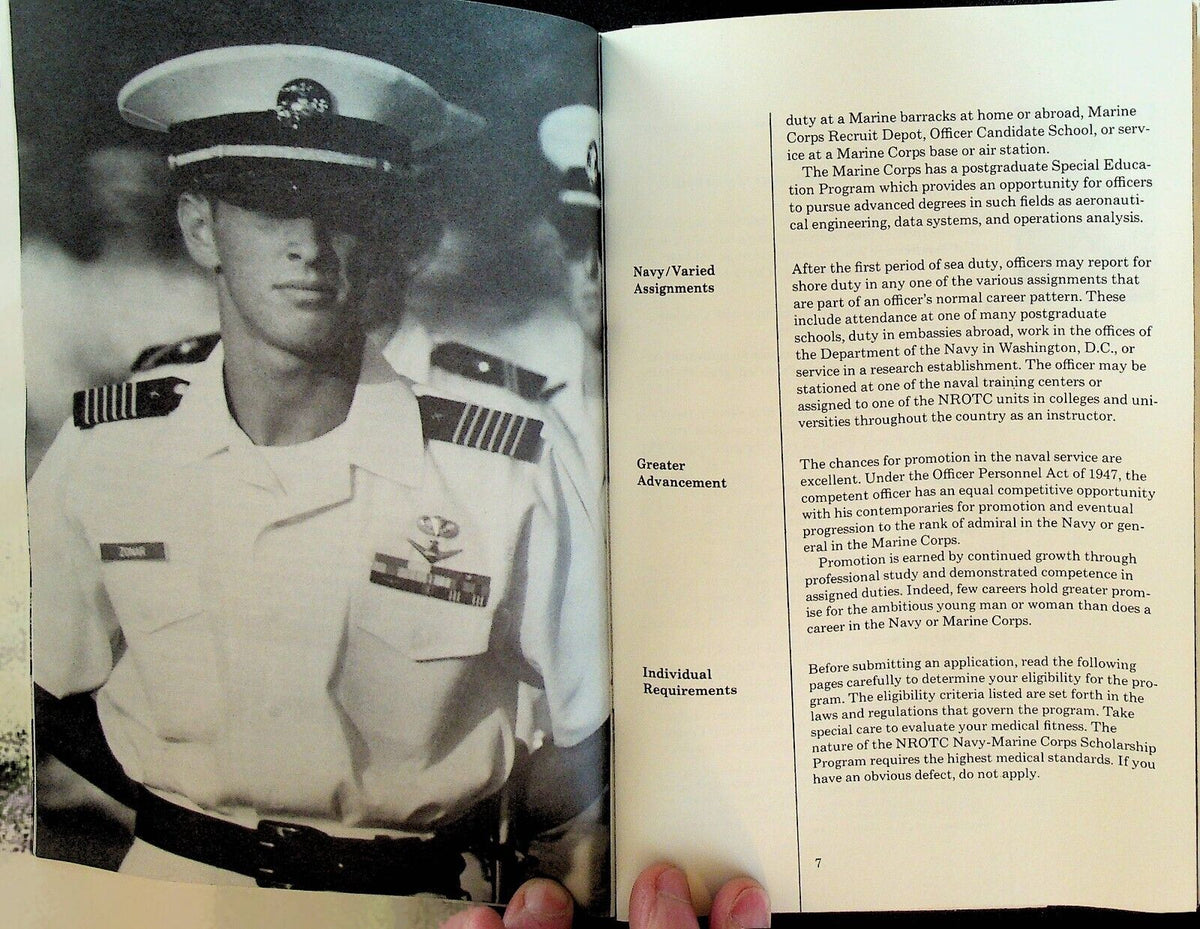 NROTC Naval ROTC Booklet 1980 – Papergoy