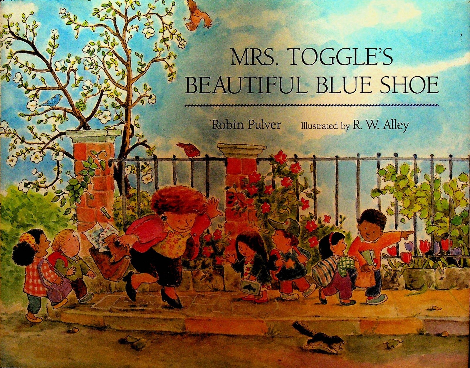 Mrs Toggle's Beautiful Blue Shoes by Robin Pulver HC DJ Signed – Papergoy