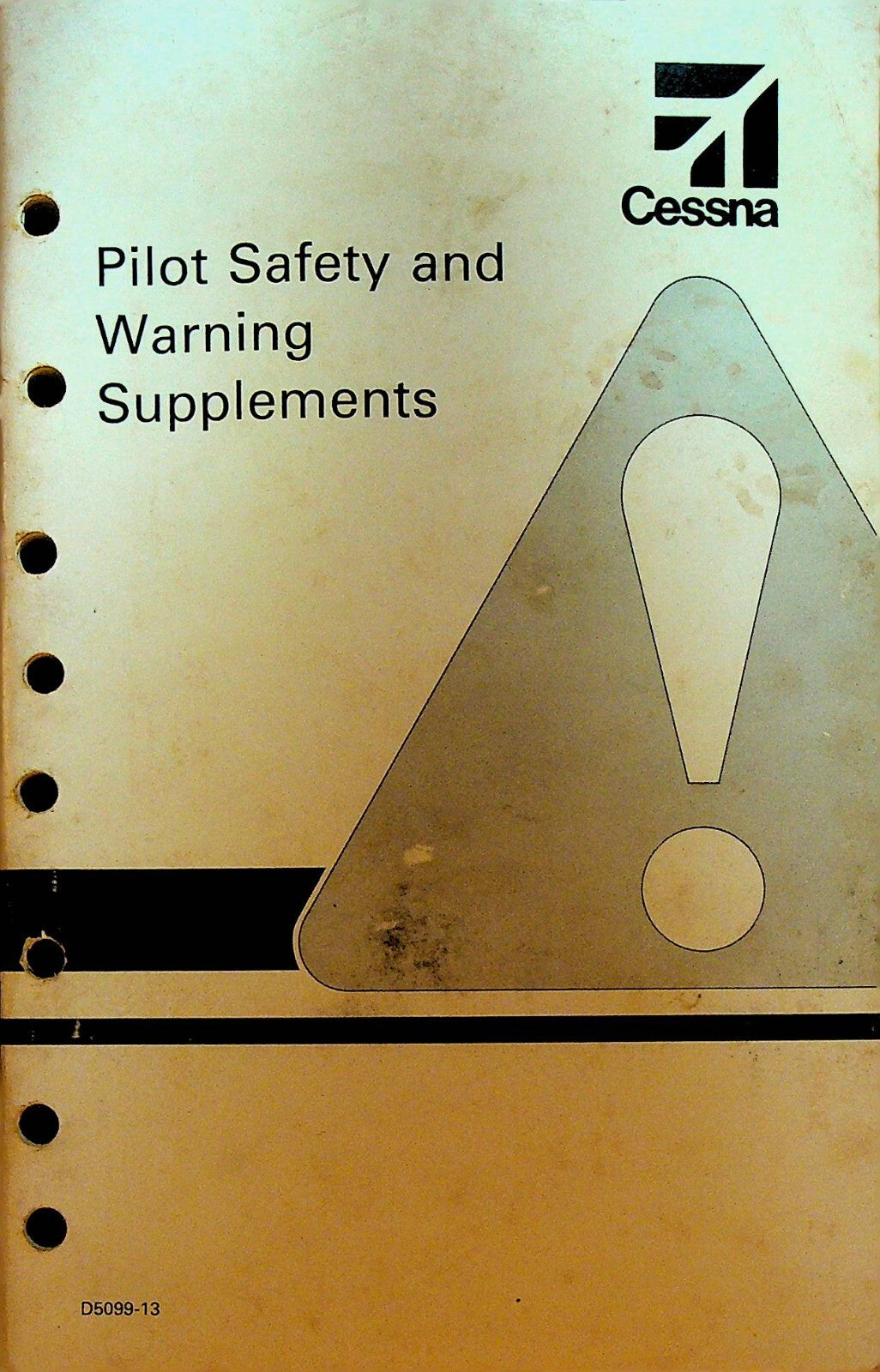 Cessna Pilot Safety and Warning Supplements Booklet 1985 – Papergoy