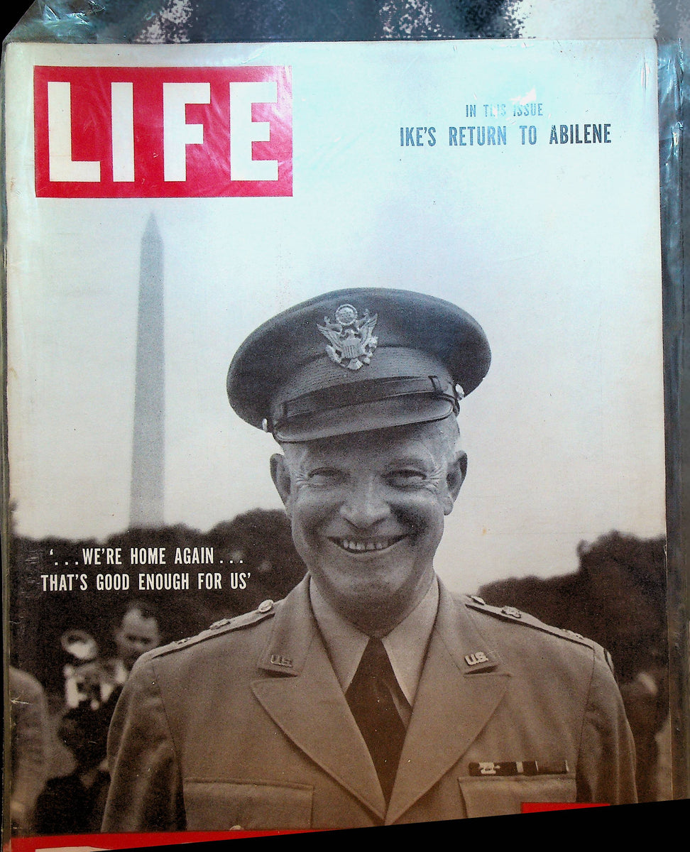 Life Magazine June 16 1952 Dwight Eisenhower – Papergoy
