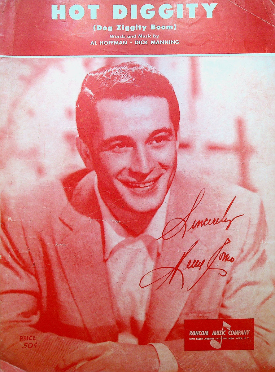 Hot Diggity Dog Ziggity Boom Sheet Music – Papergoy
