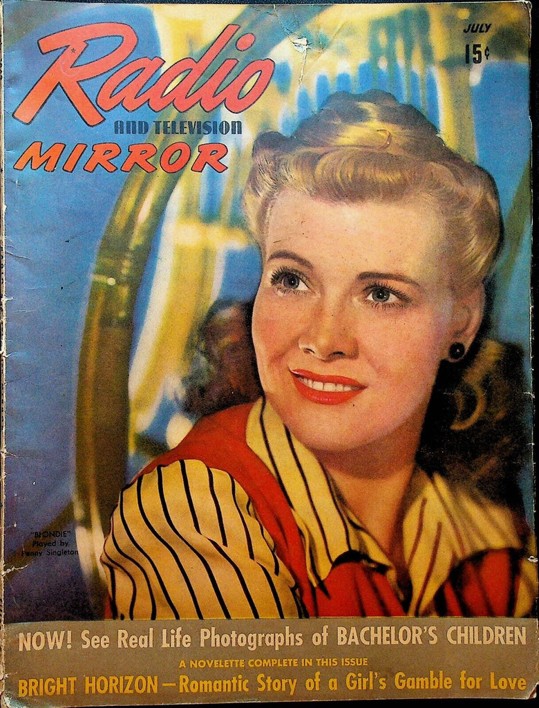 Radio & Television Mirror July 1942 Penny Singleton Blondie – Papergoy
