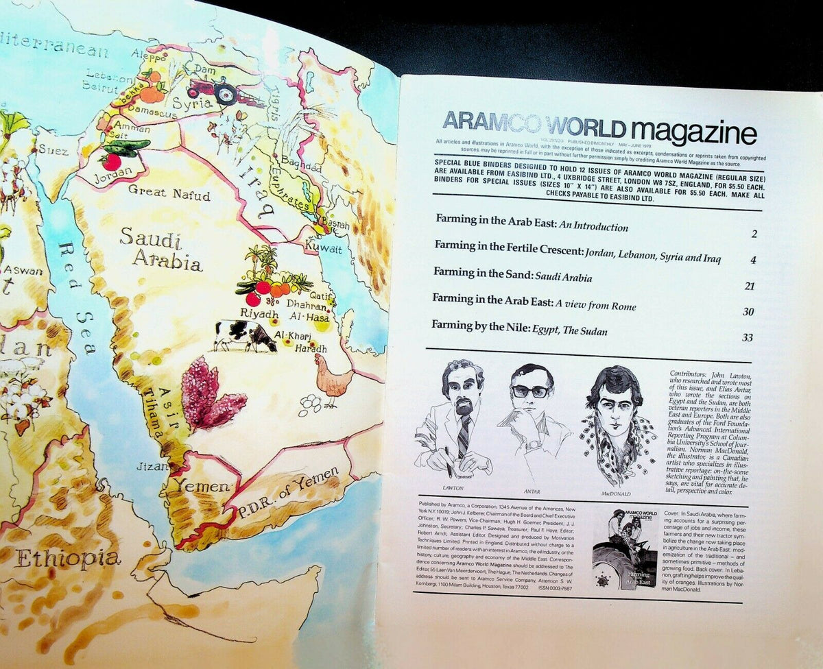 Aramco World Magazine May 1978 Farming in the Arab East Saudi Arabia ...