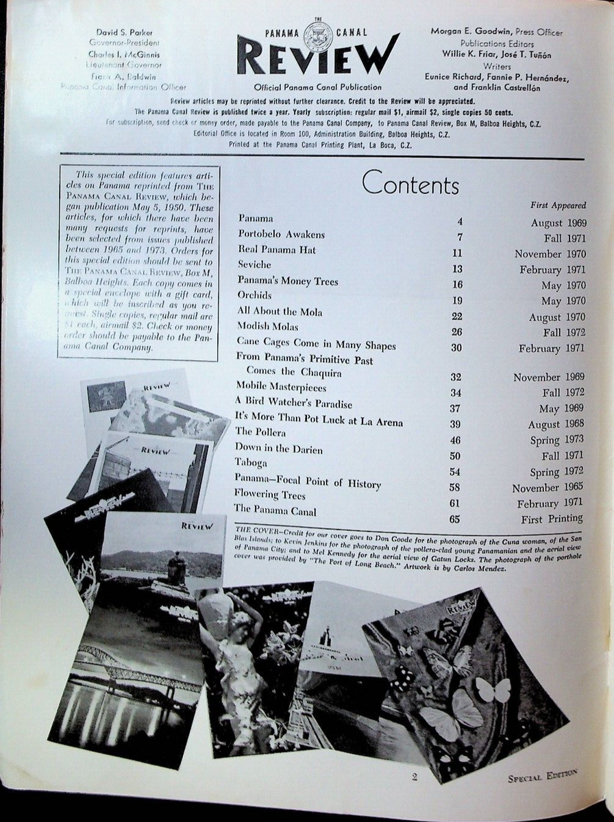 Panama Canal Review Magazine Special Edition Modish Molas Trees – Papergoy