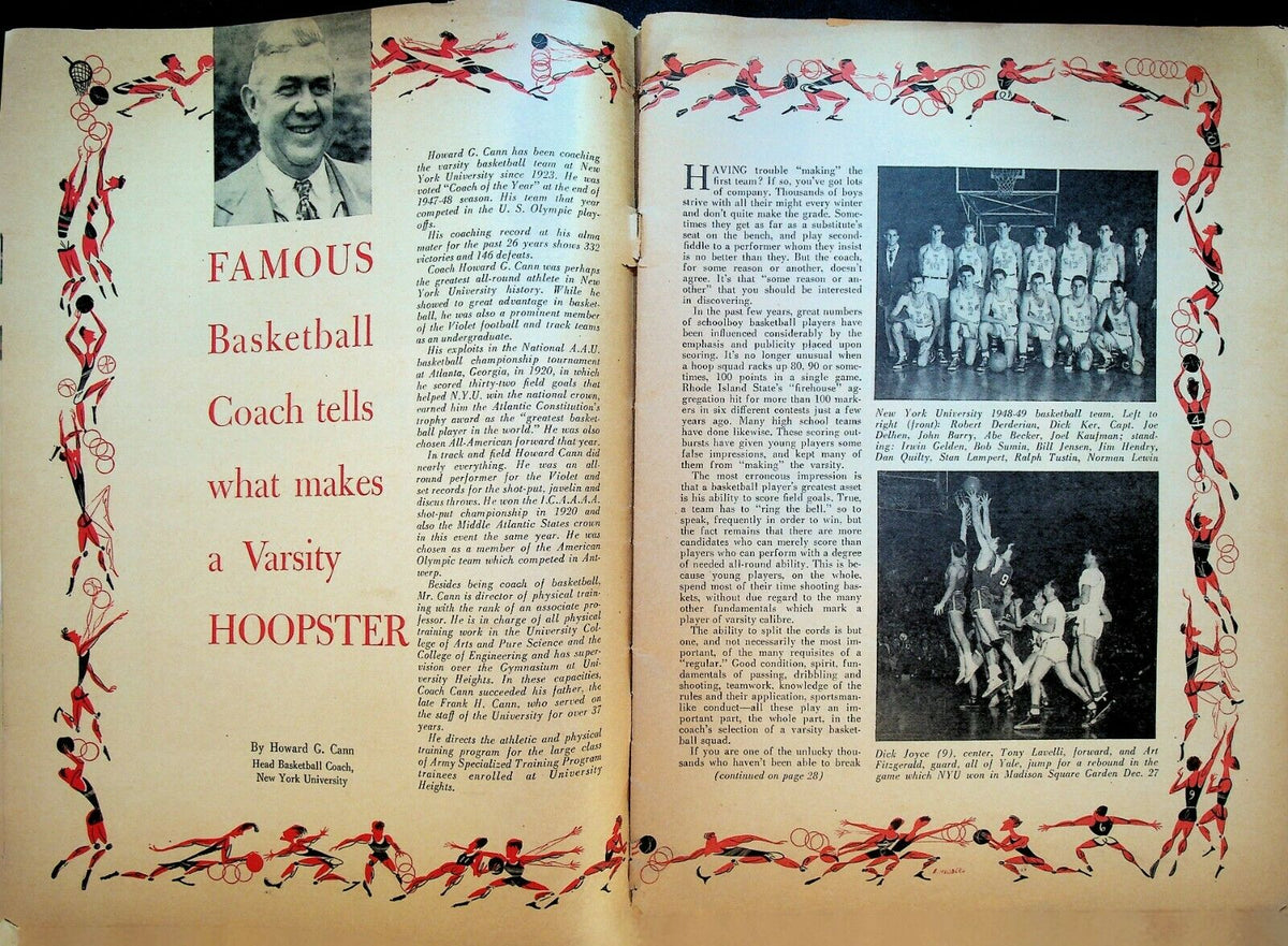 Open Road Magazine December 1949 Howard Caan Joseph Dunninger Rockefel ...