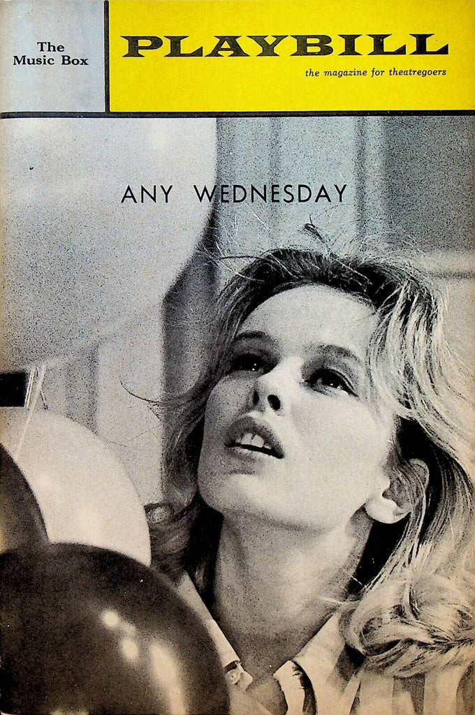 Any Wednesday Playbill June 1964 Gene Hackman Sandy Dennis Don Porter ...