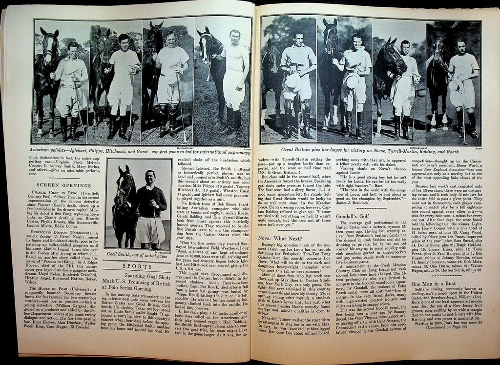 Newsweek June 12 1939 Adolf Hitler King George Spelling Bee Polo – Papergoy