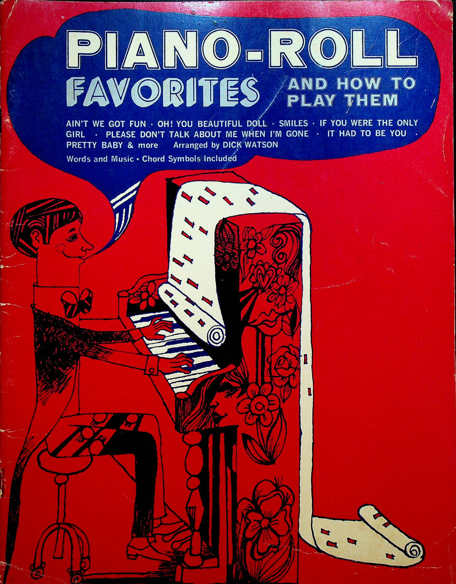 Piano Roll Favorites and How To Play Them Songbook – Papergoy